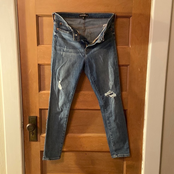 J. Crew | Jeans | J Crew Mercantile K3367 High Rise Skinny Jeans Sz 28 ...